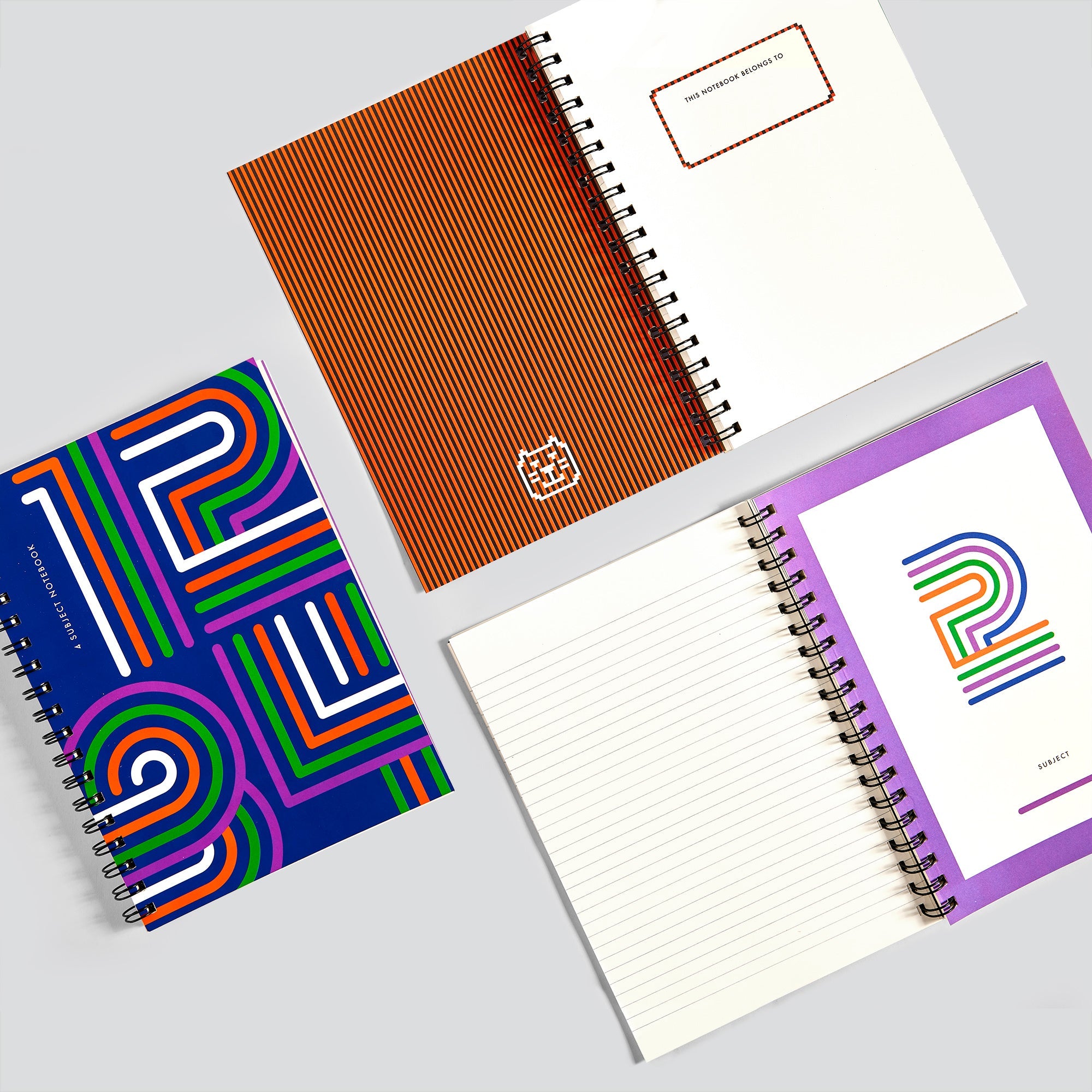 4 Subject Notebook – Tiger Notes AU